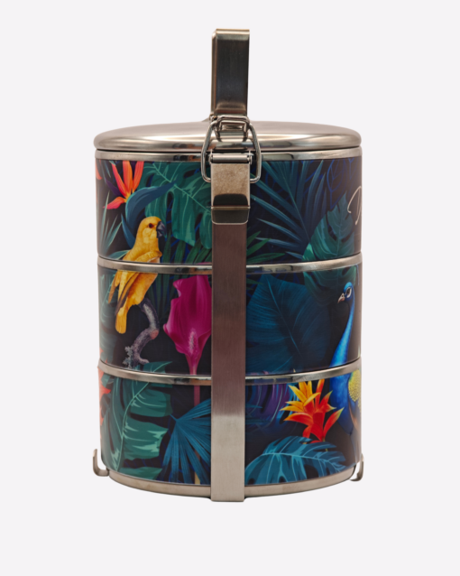 De.Wan 1958 by Chef Wan Limited Edition Floral 3-Tiered Tiffin Carrier ...
